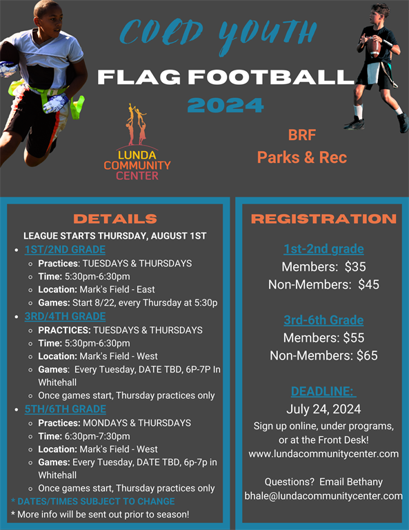 Lunda Community Center, Inc. - Announcements