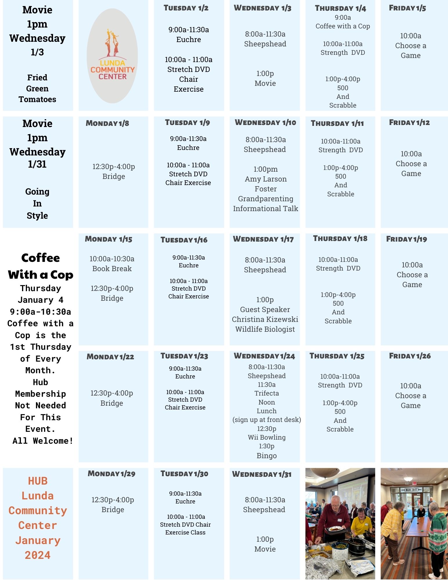 Lunda Community Center, Inc. - Forms