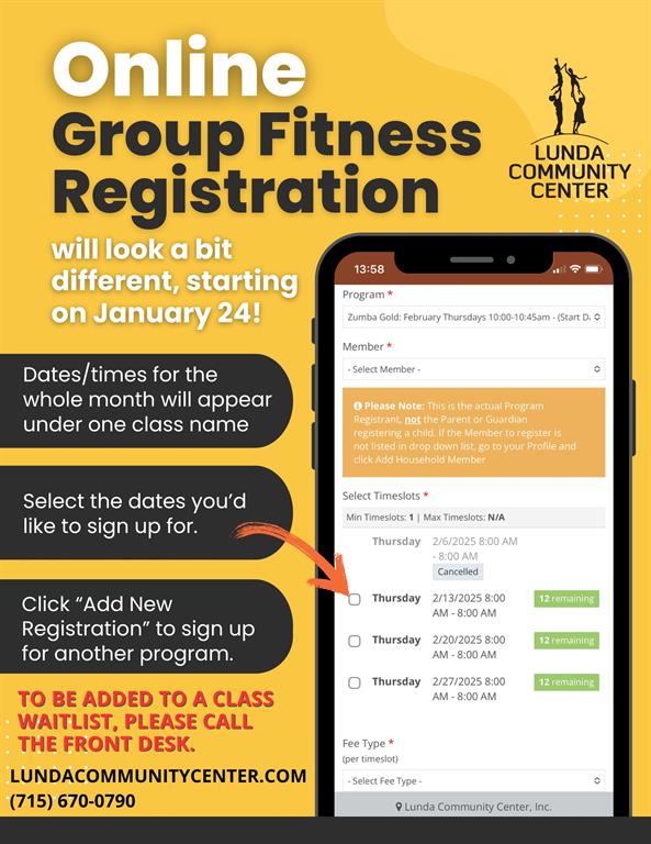 Lunda Community Center, Inc. - Announcements