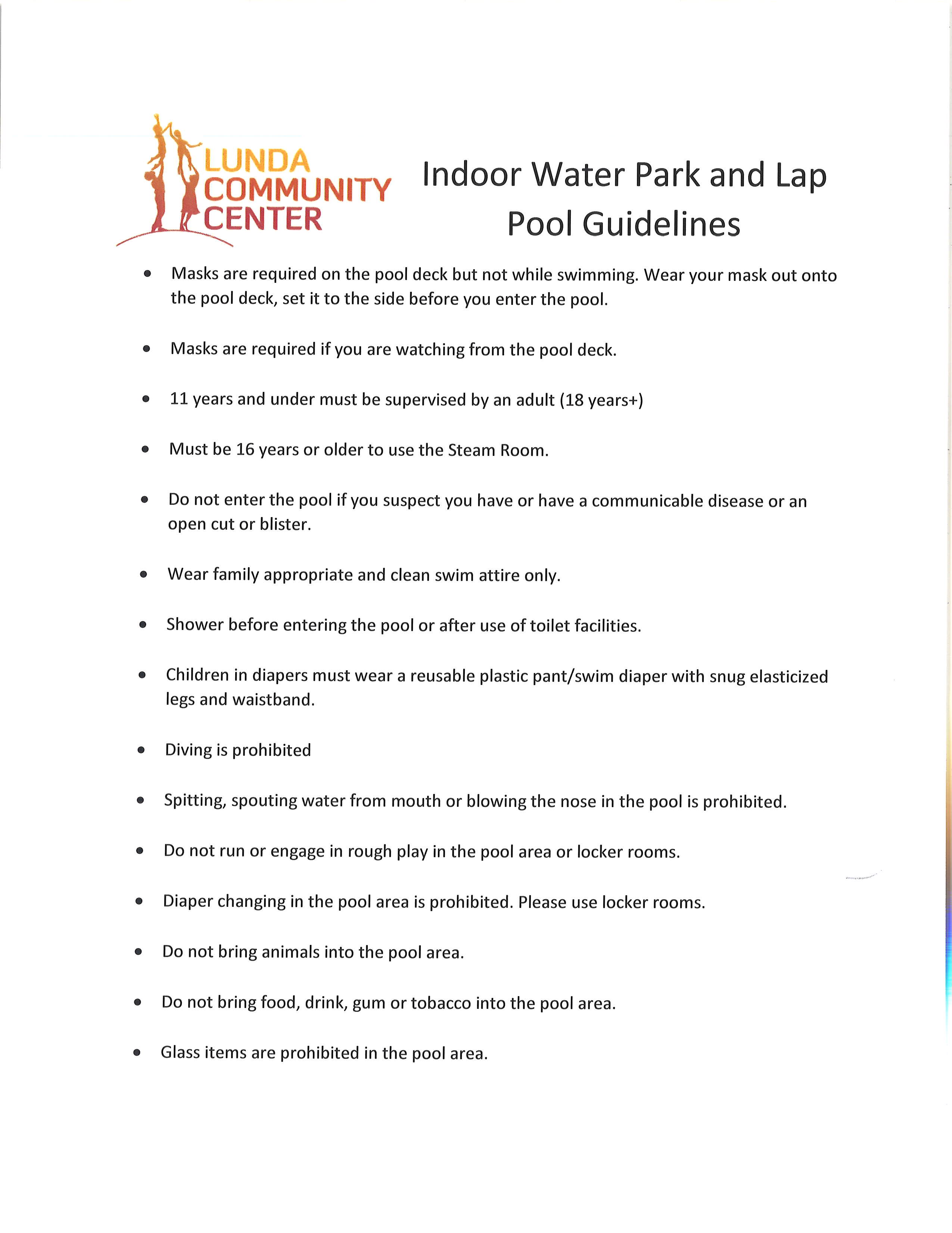 Lunda Community Center, Inc. - Aquatic Center